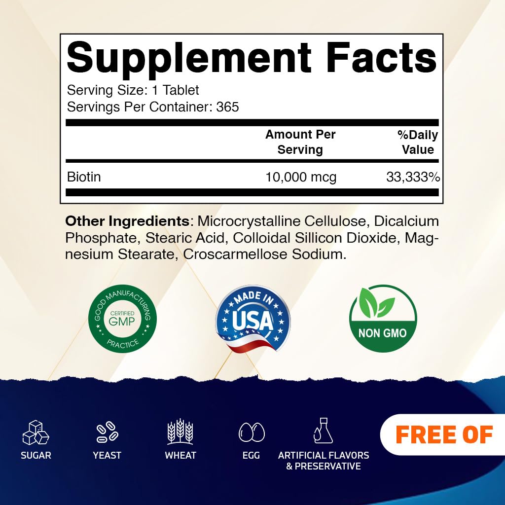 vegan biotin for healthy hair