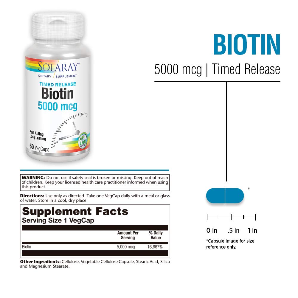 vegan biotin for healthy hair