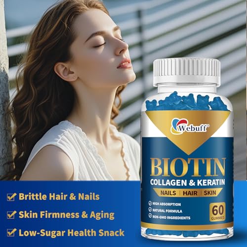 Vegan biotin gummies for daily wellness