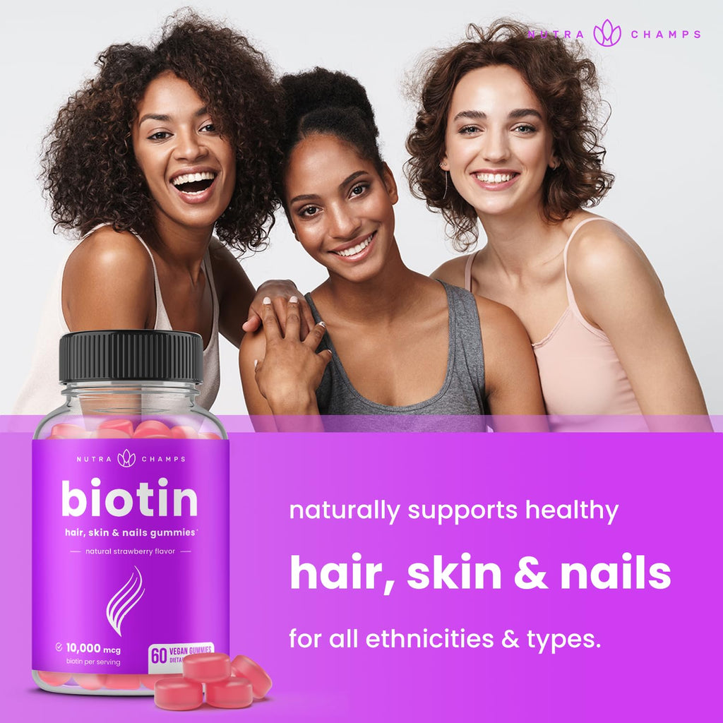 vegan biotin gummies for healthy skin