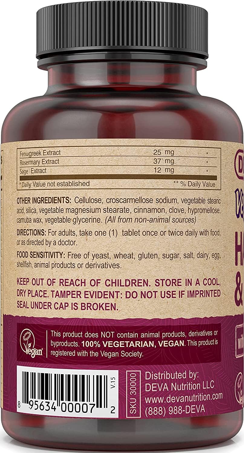 Vegan biotin tablets for healthy nails