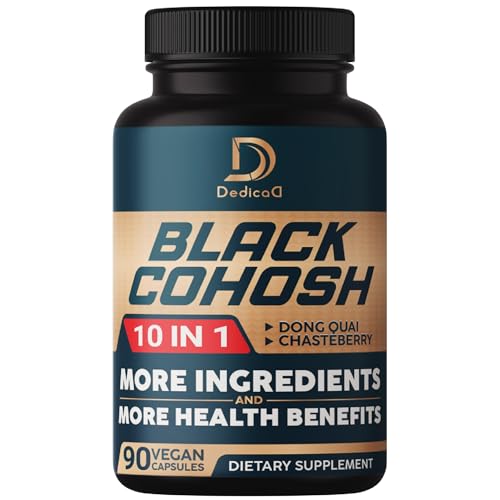 vegan black cohosh capsules for hot flashes