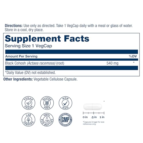 vegan black cohosh for hormonal balance