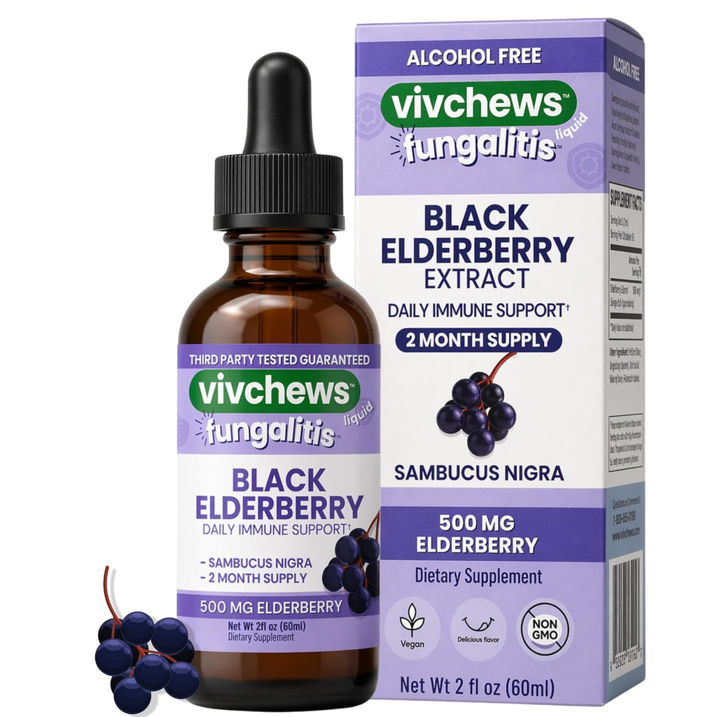 Vegan Black Elderberry liquid extract