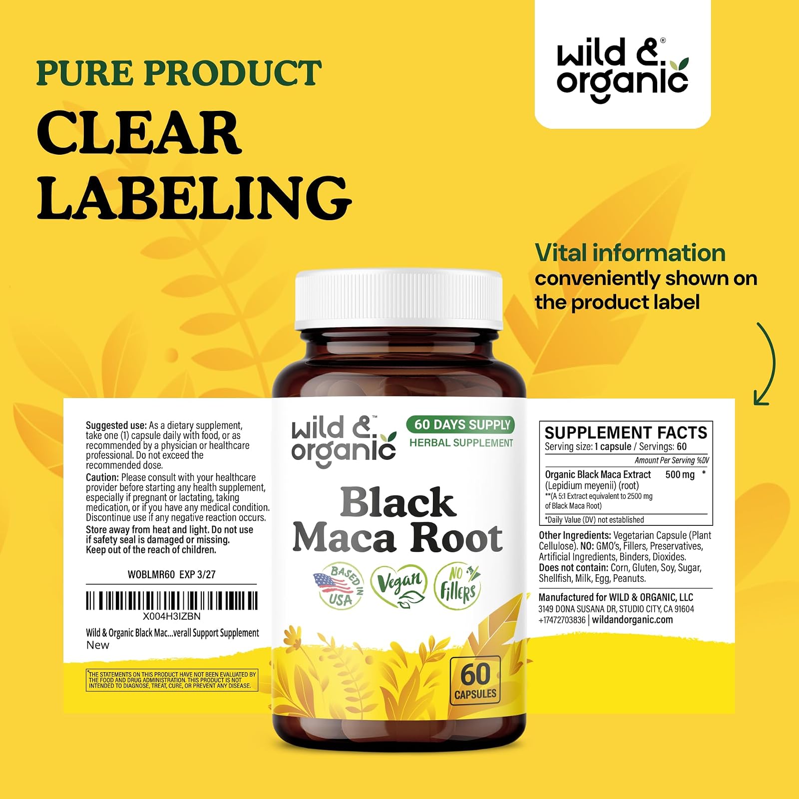 vegan black maca multivitamin benefits