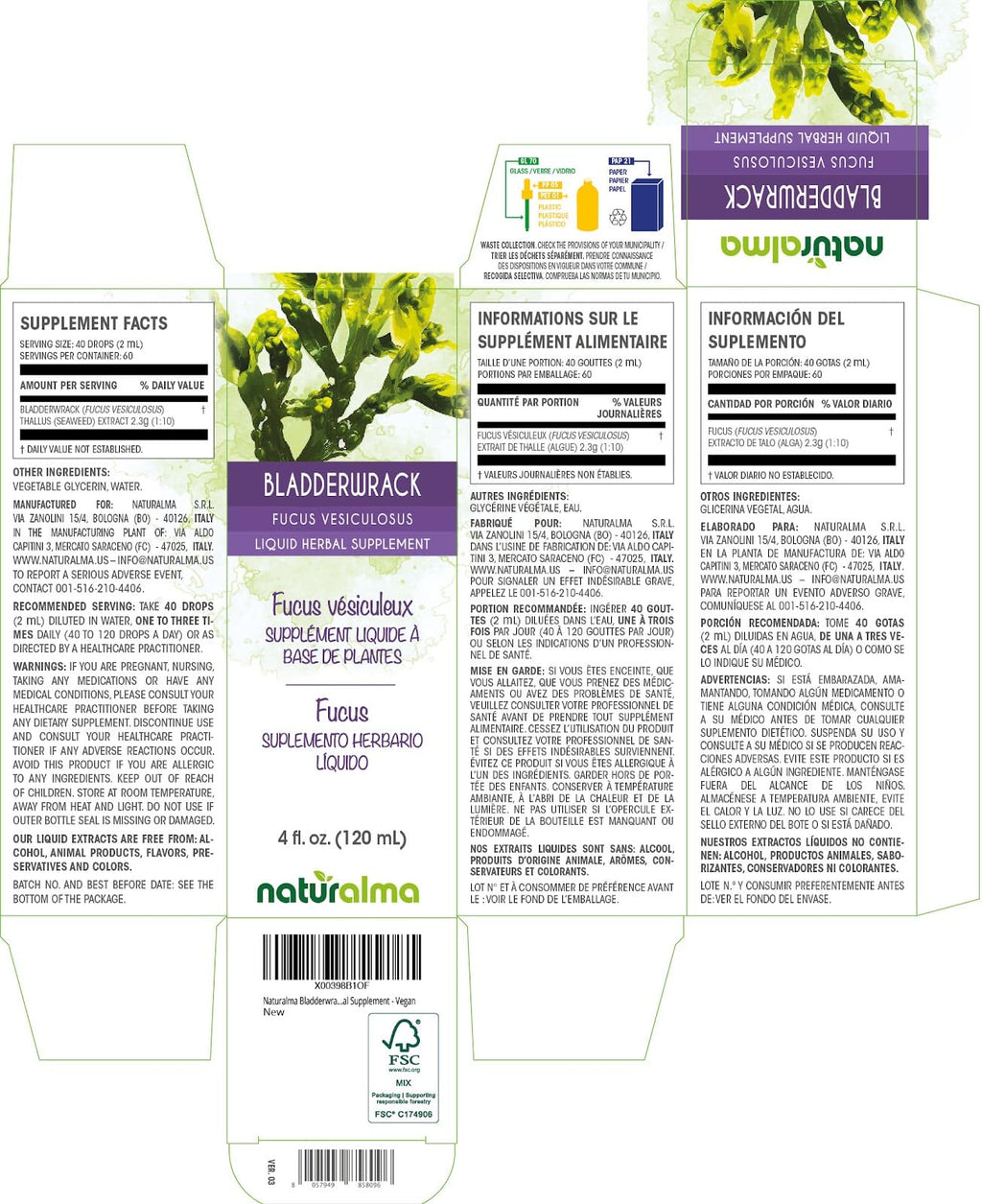 vegan bladderwrack liquid extract