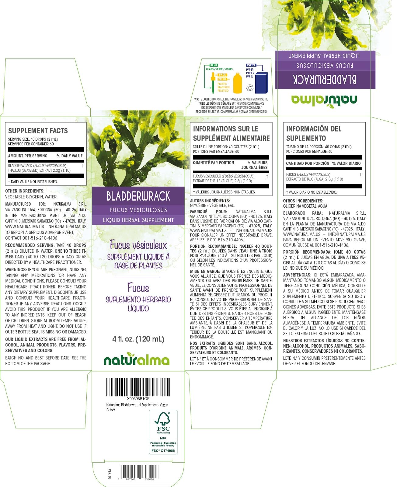 vegan bladderwrack liquid extract