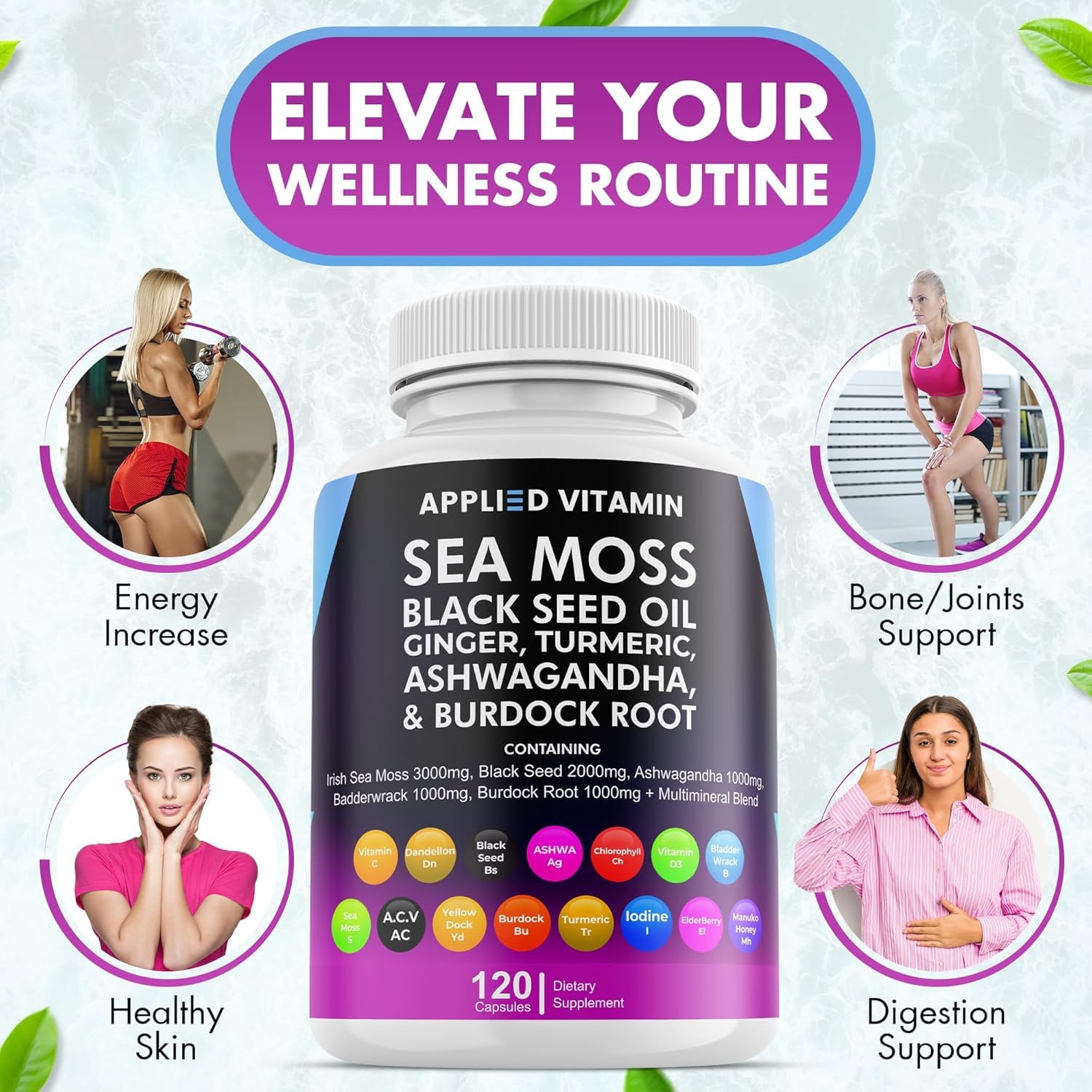 Vegan blended mineral supplements