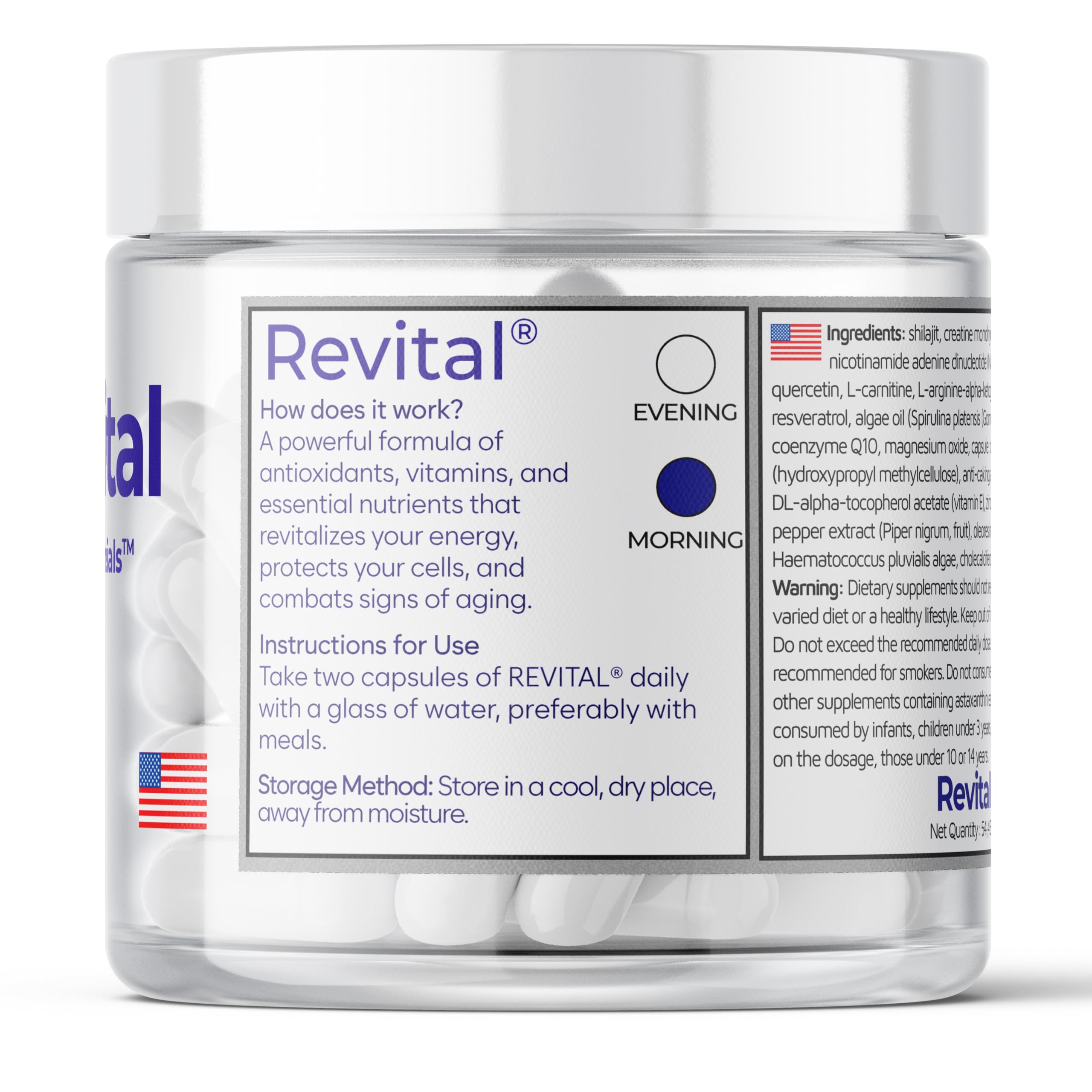 Vegan blended vitamin and mineral formula