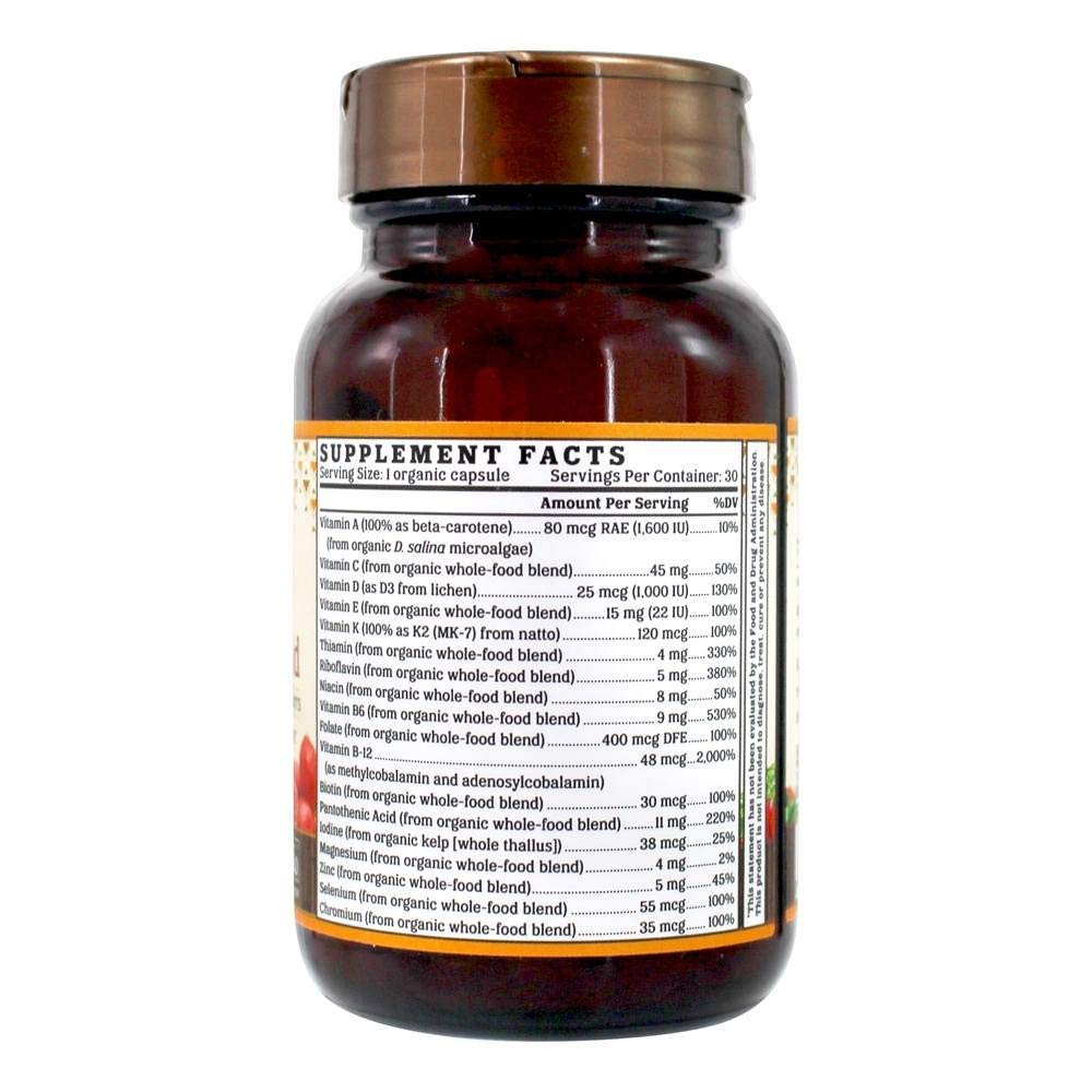 vegan blended vitamin and mineral formula