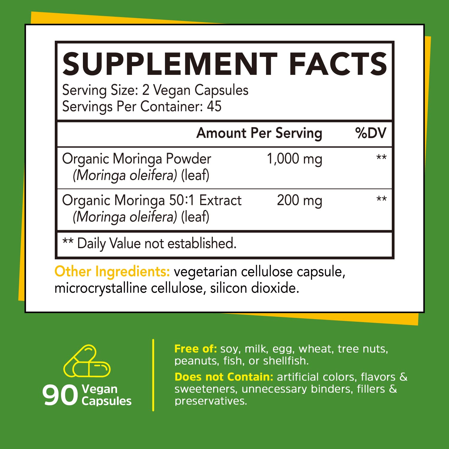 Vegan blended vitamin for healthy skin