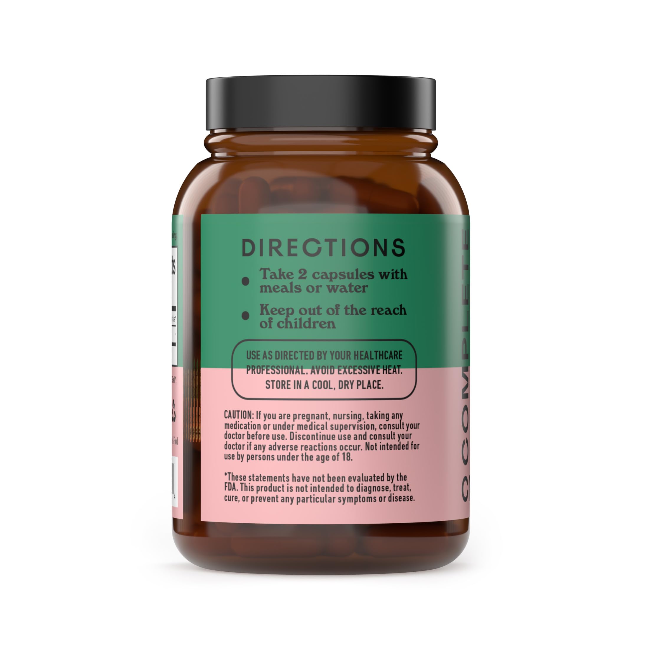 vegan blended vitamin mineral capsules