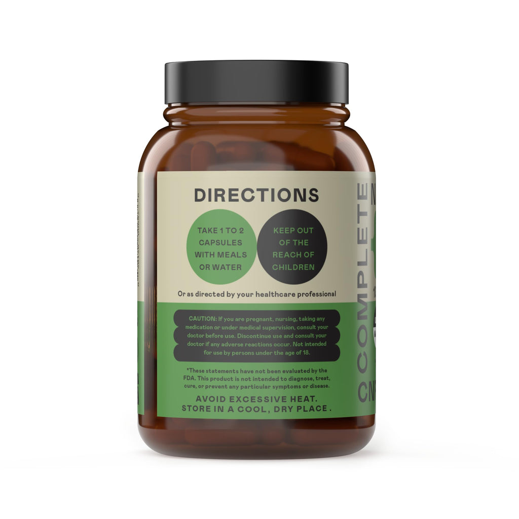 vegan blended vitamin mineral supplement