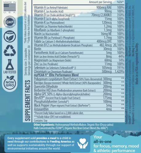 vegan blended vitamin & mineral supplements for all