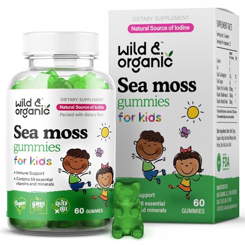 Vegan blended vitamin & mineral supplements for children
