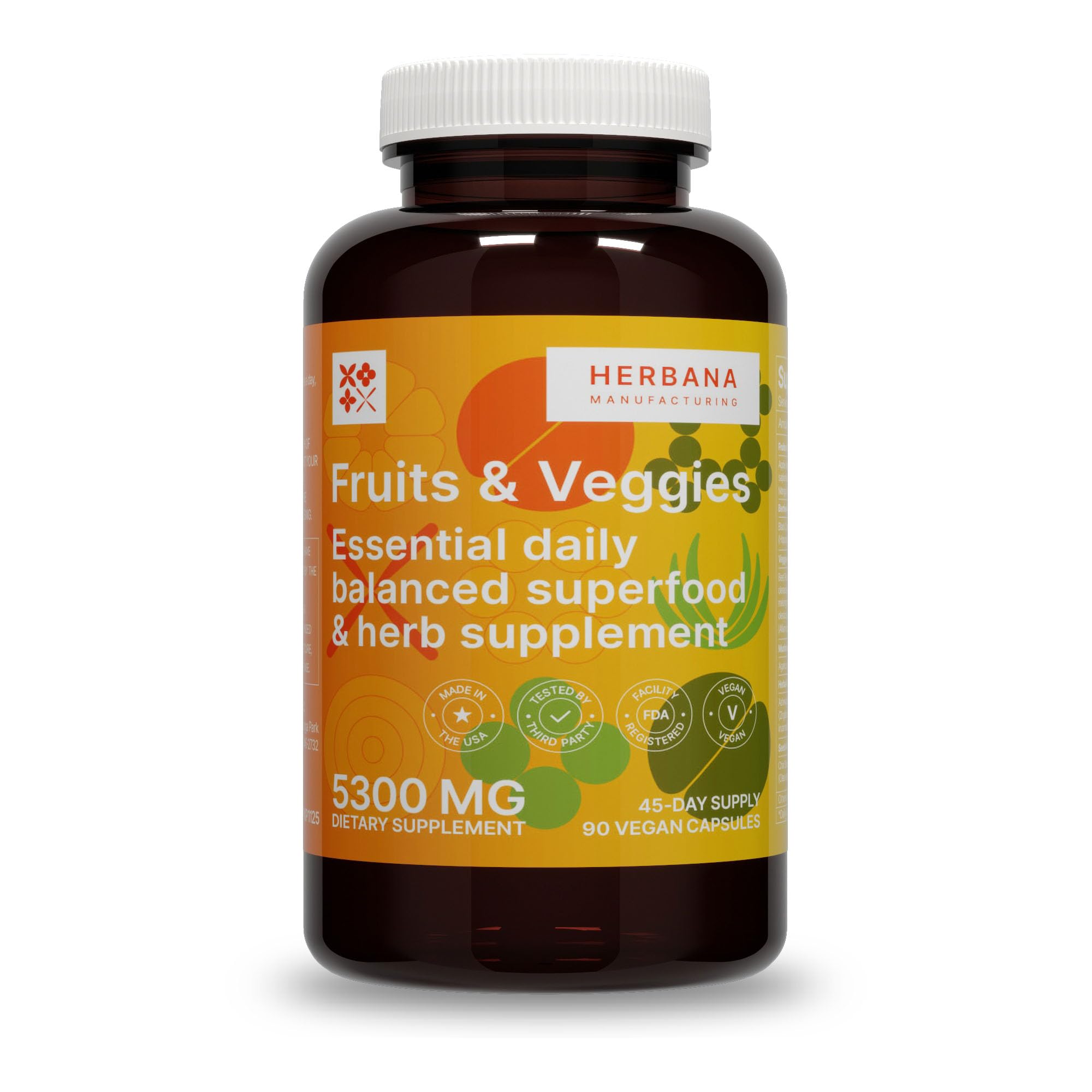 vegan blended vitamin & mineral supplements