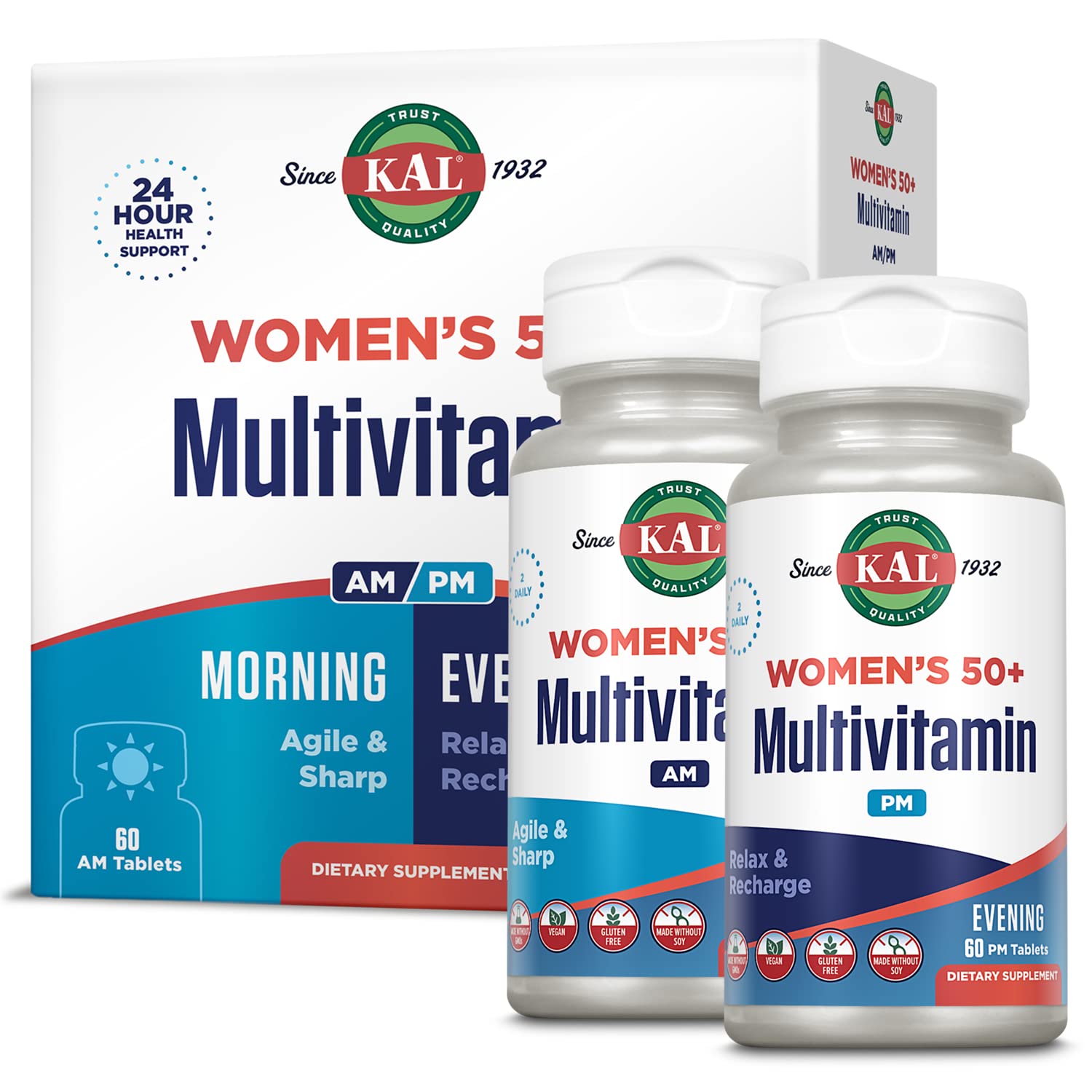 vegan blended vitamin & mineral supplements