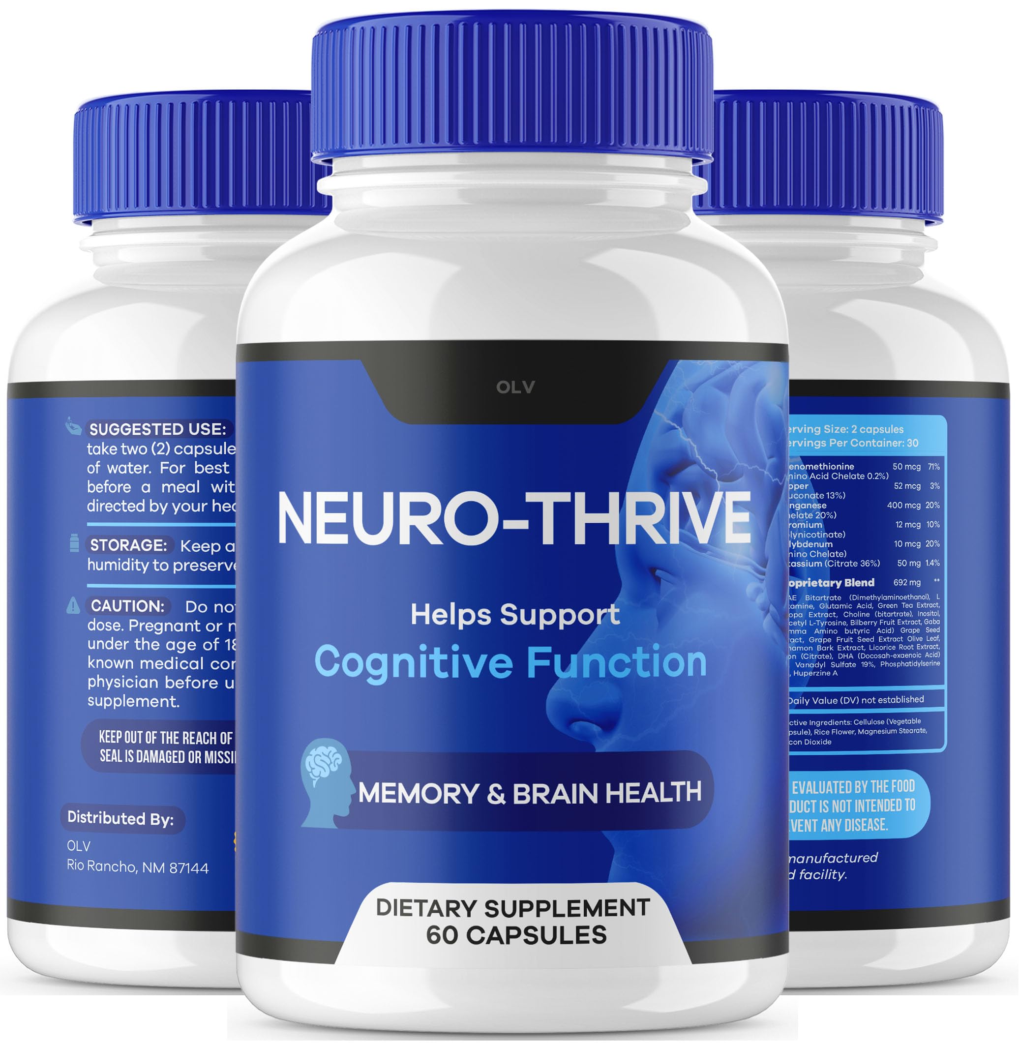 vegan blended vitamin & mineral supplements