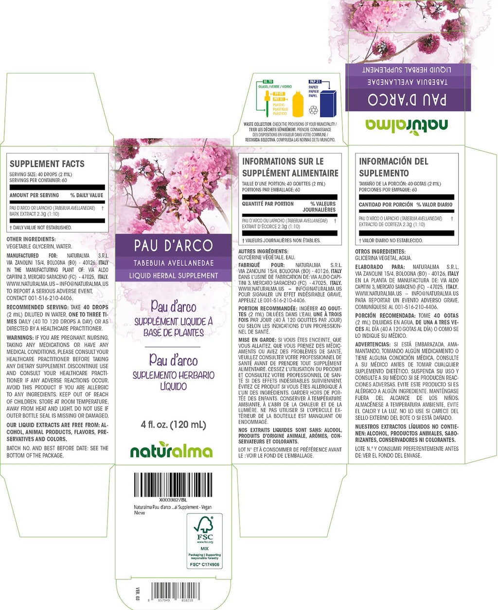 vegan blended vitamin mineral tincture