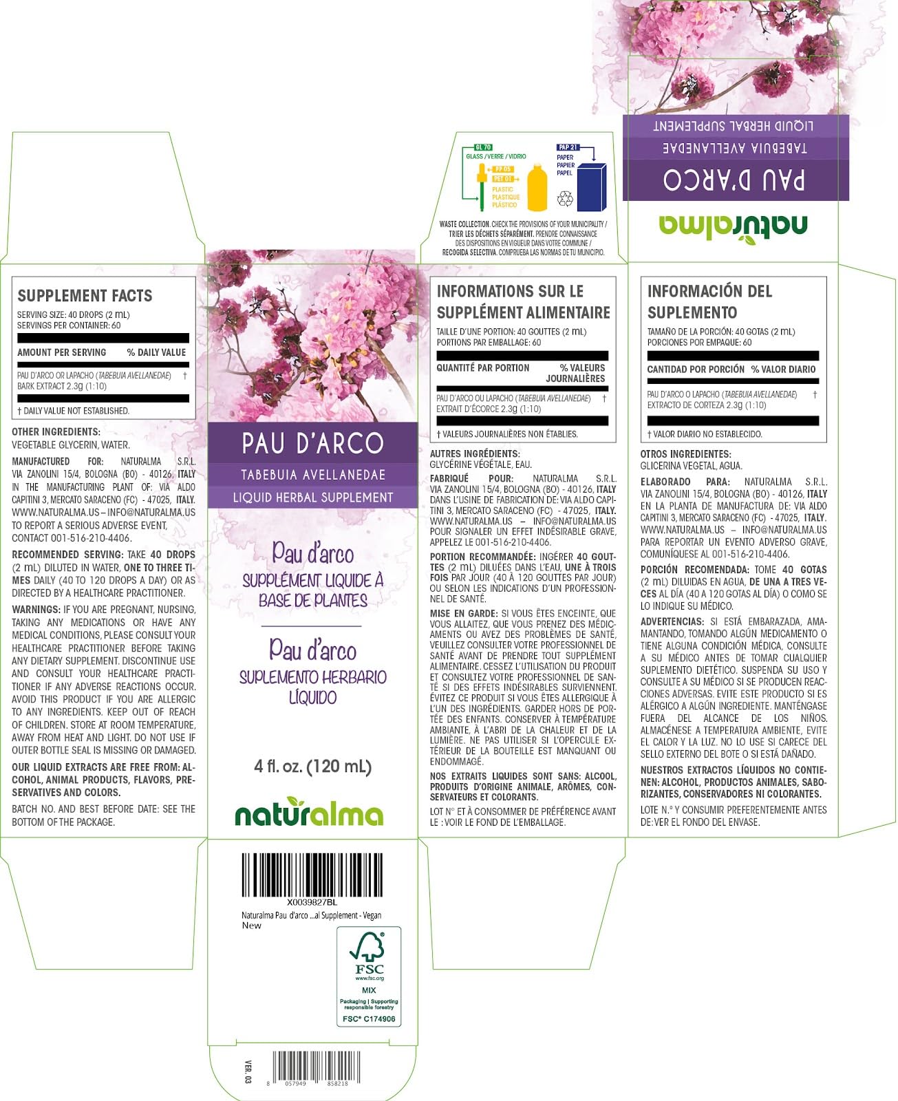 vegan blended vitamin mineral tincture