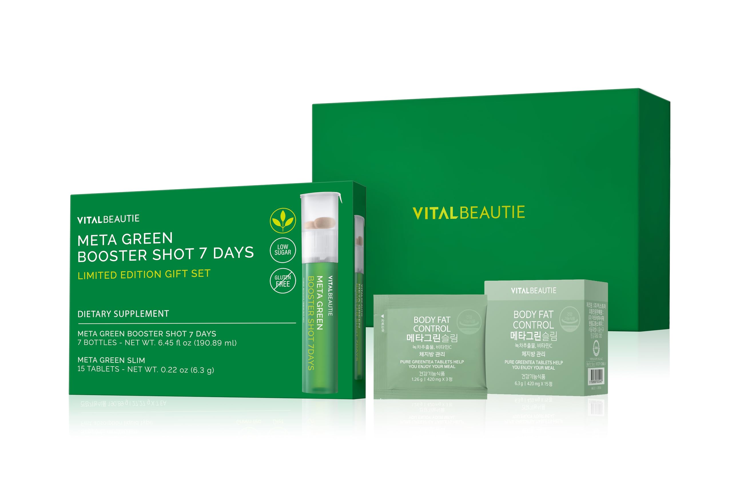 Vegan blended vitamin shot set