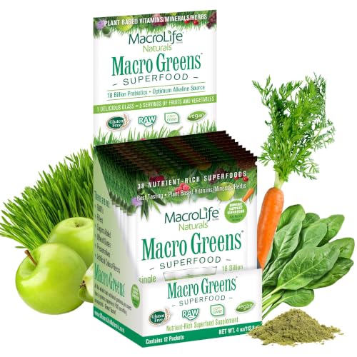 Vegan blended vitamin supplement packets
