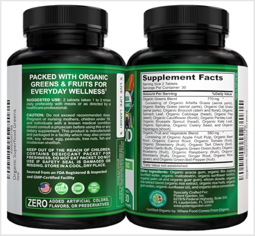 vegan blended vitamin supplements