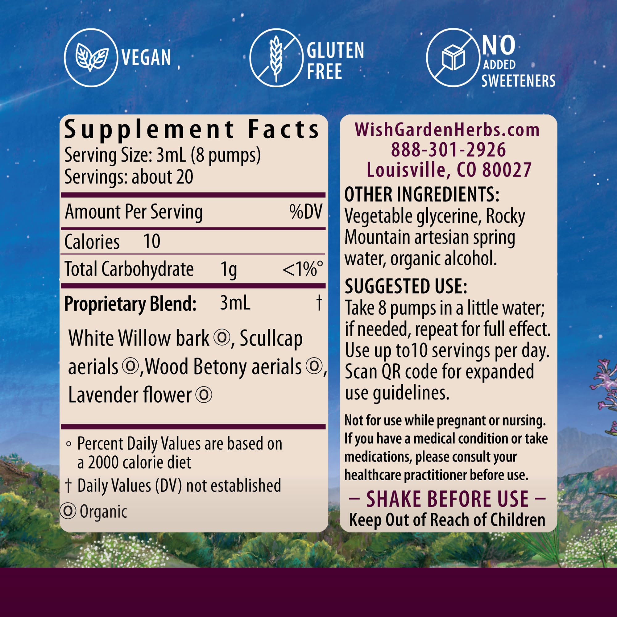 Vegan blended vitamin supplements
