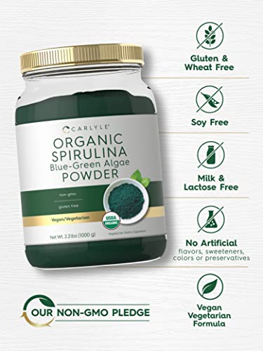 Vegan blue green algae supplement