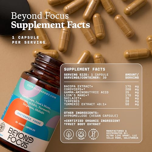 vegan brain booster with Bacopa