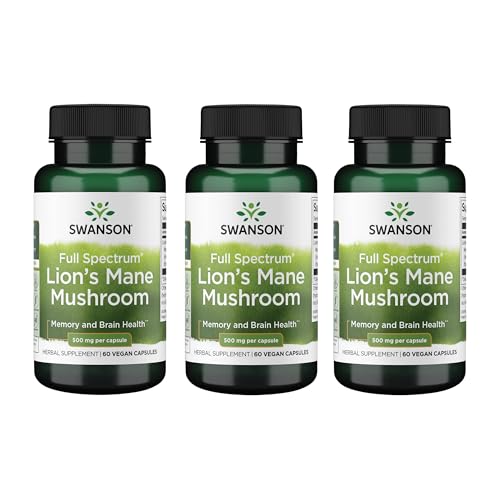 Vegan brain health supplement mushrooms