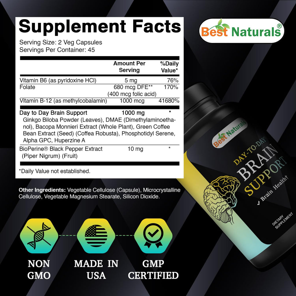 Vegan brain health supplement