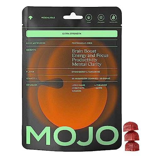 Vegan brain supplement with mushrooms