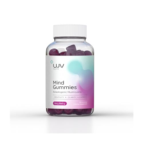 Vegan brain supplement with mushrooms