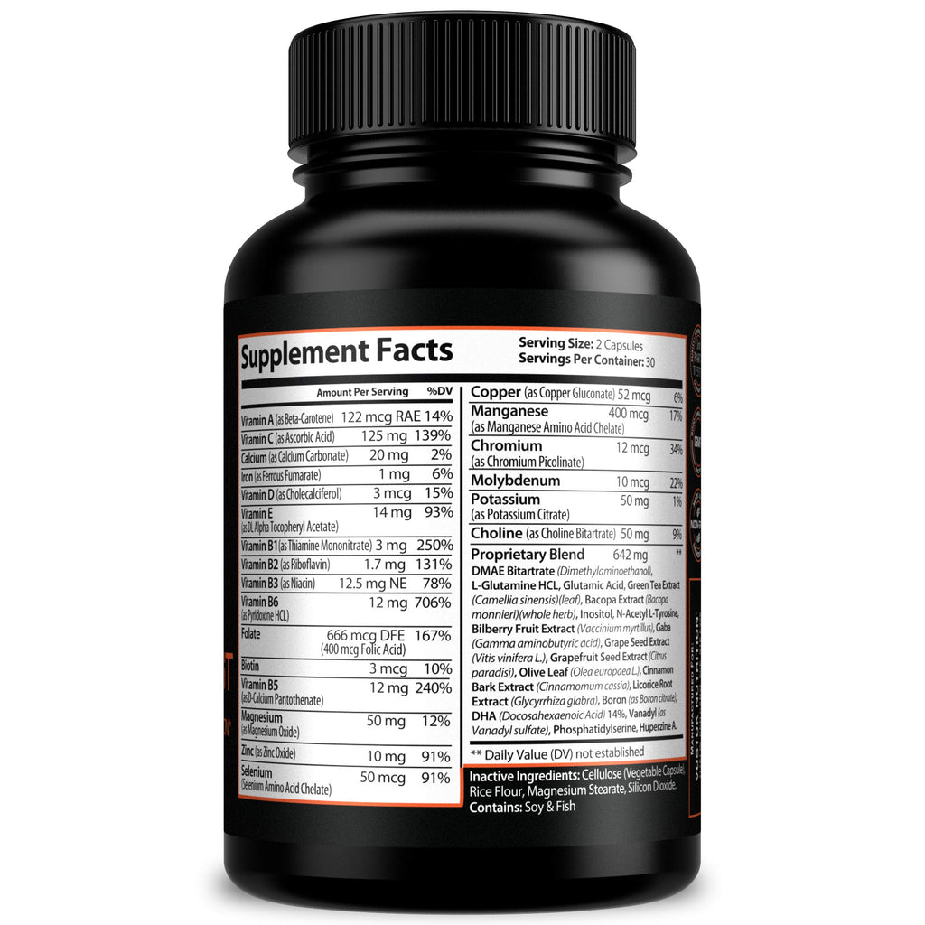 Vegan brain supplements for clarity