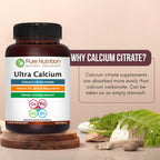 vegan calcium citrate for strong bones