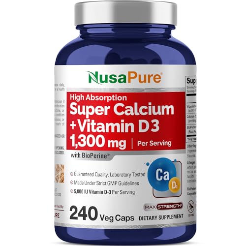 Vegan calcium citrate supplement