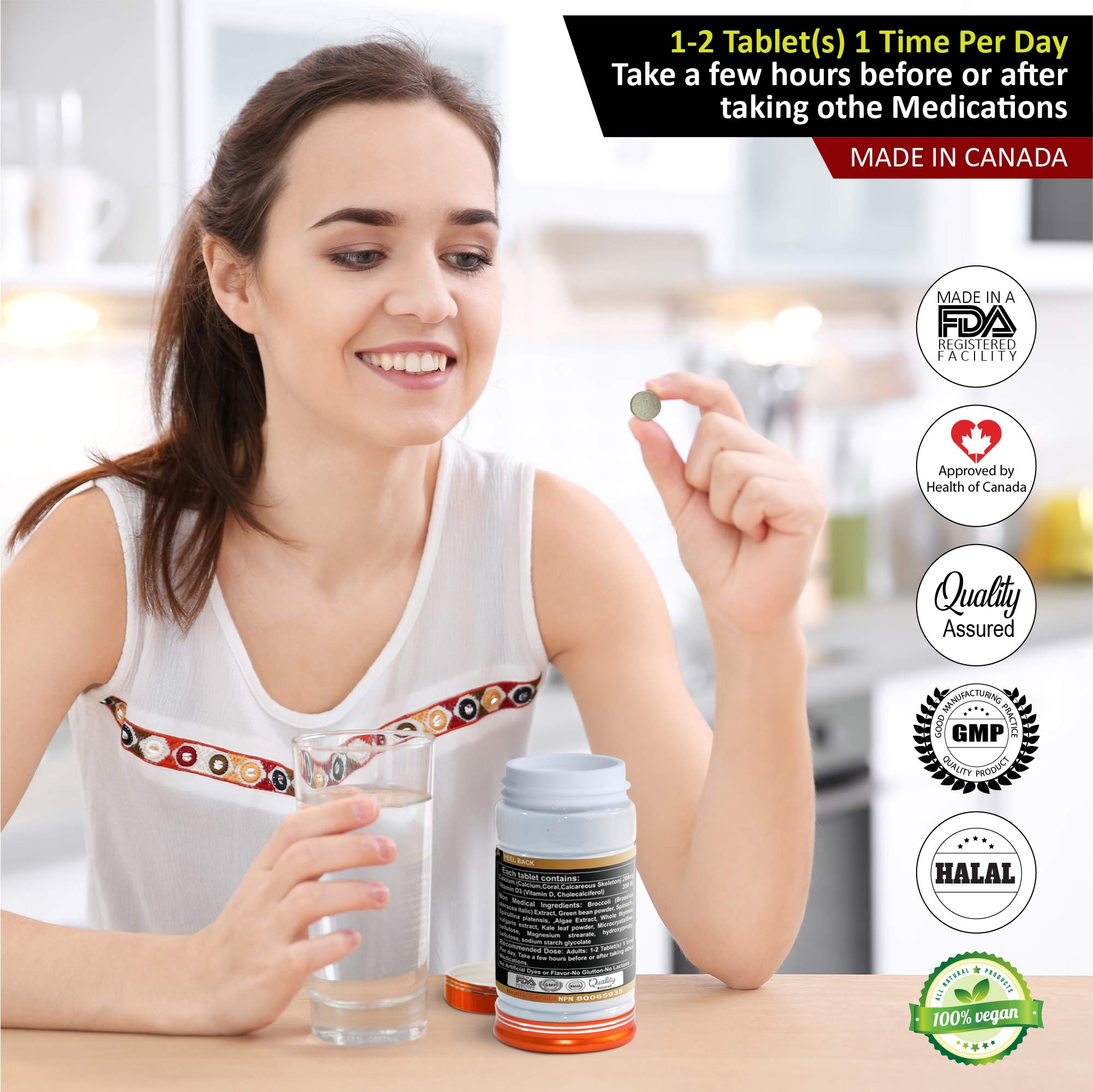 Vegan calcium for bone health