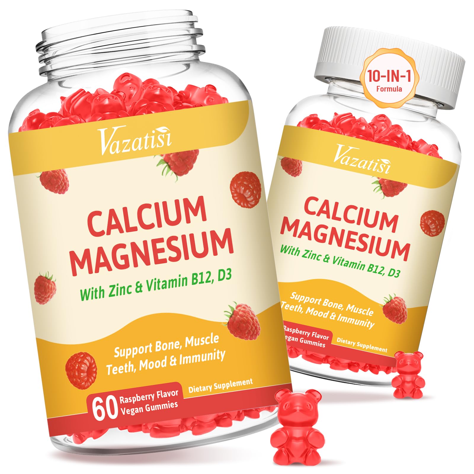 vegan calcium gummies for bone health