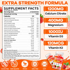 Vegan calcium gummies for daily health