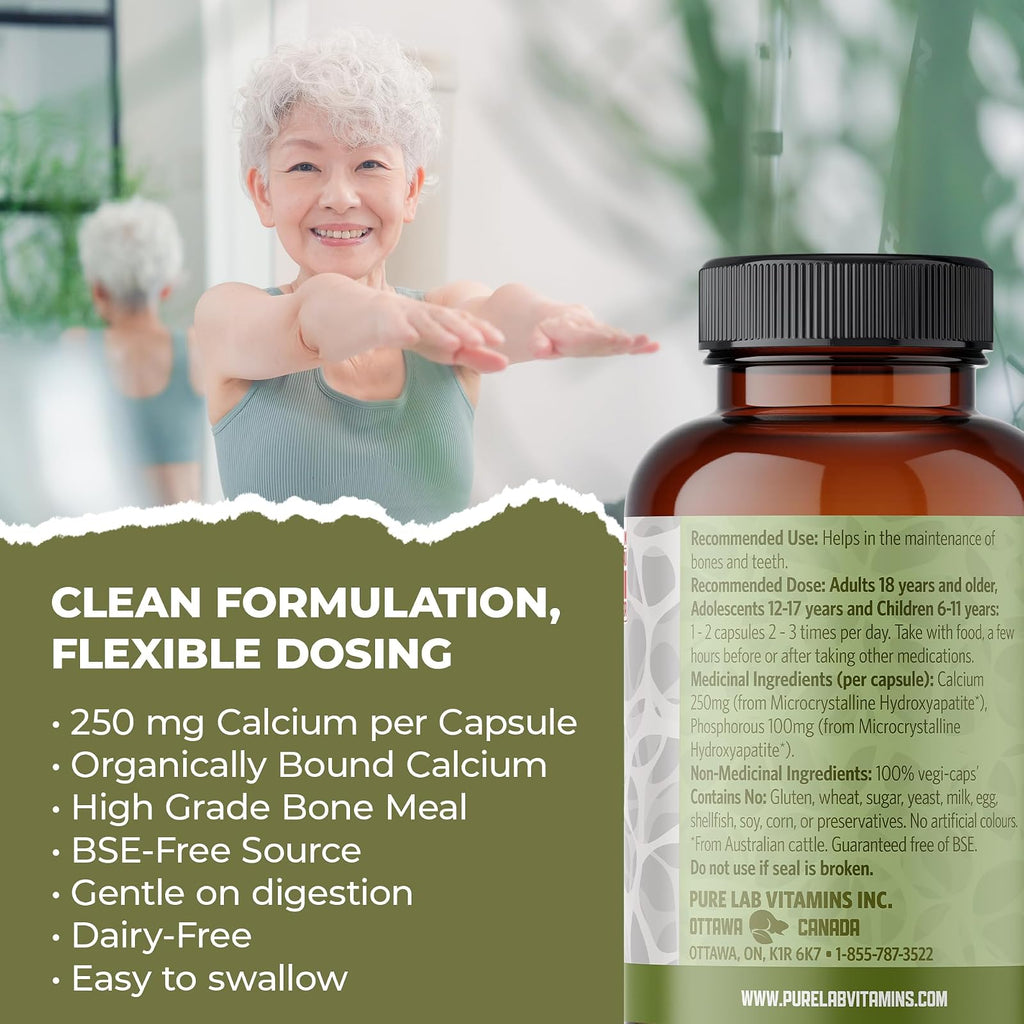 vegan calcium hydroxyapatite capsules
