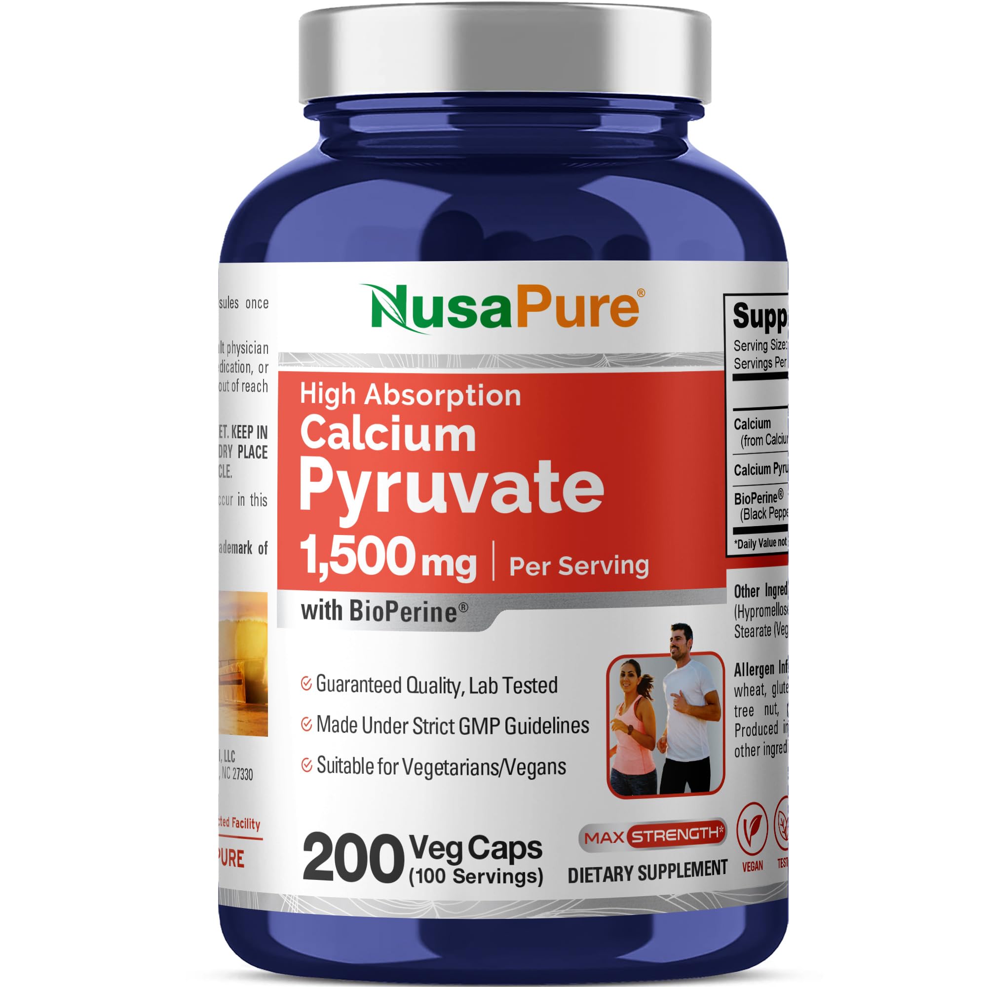 vegan calcium pyruvate supplement