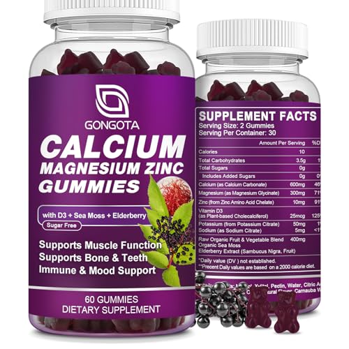 Vegan calcium supplement for bone strength