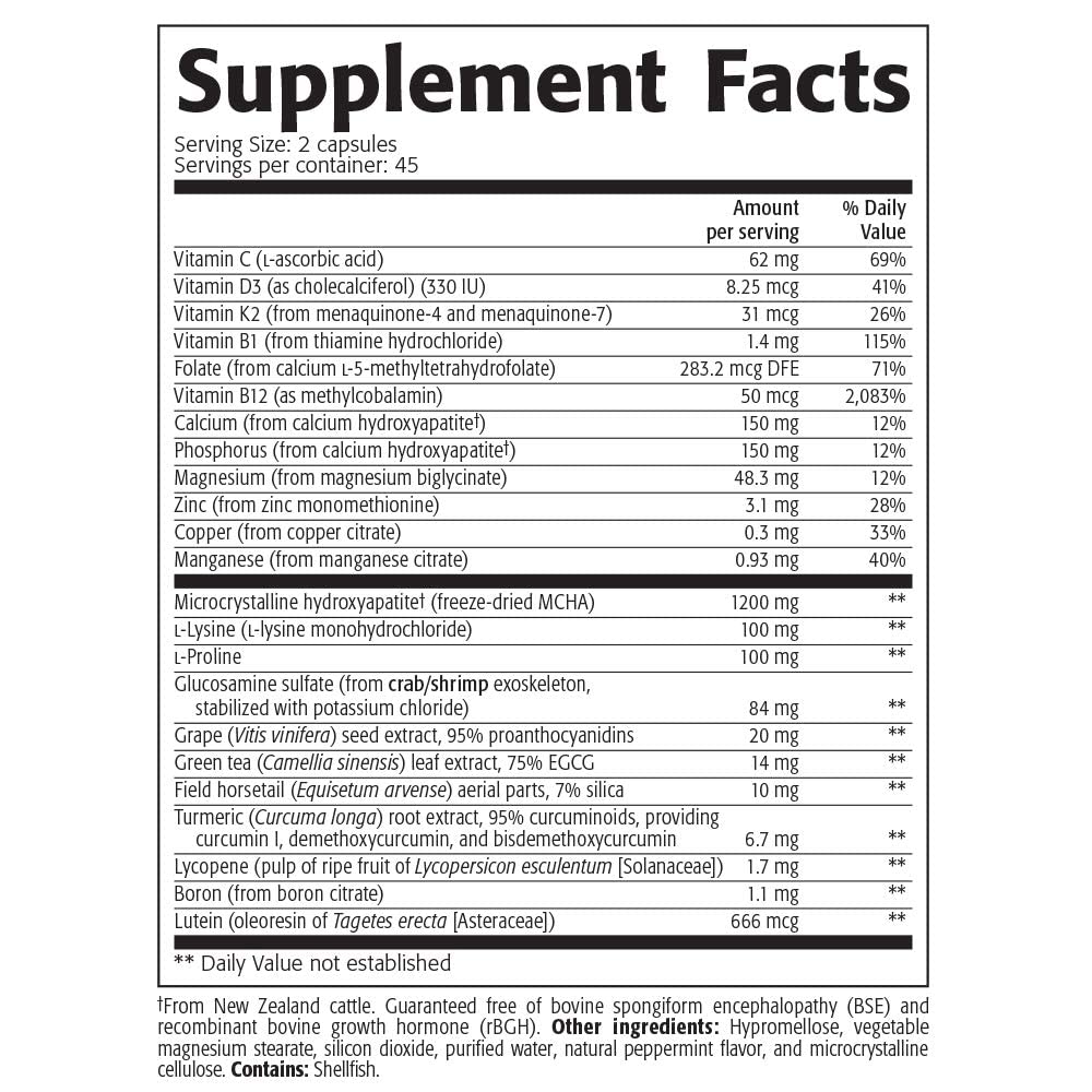 vegan calcium supplement for strong bones
