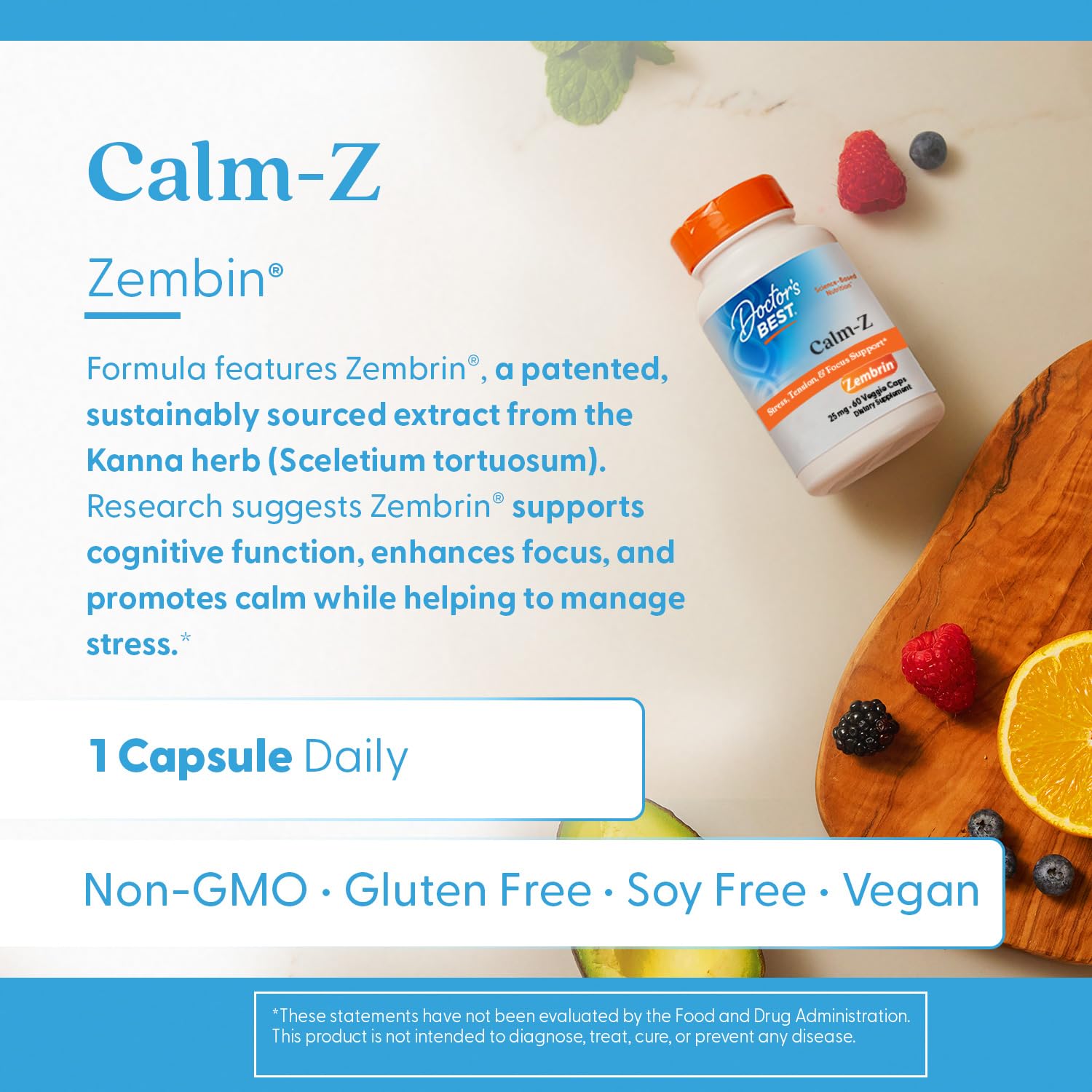 vegan Calm-Z for relaxation