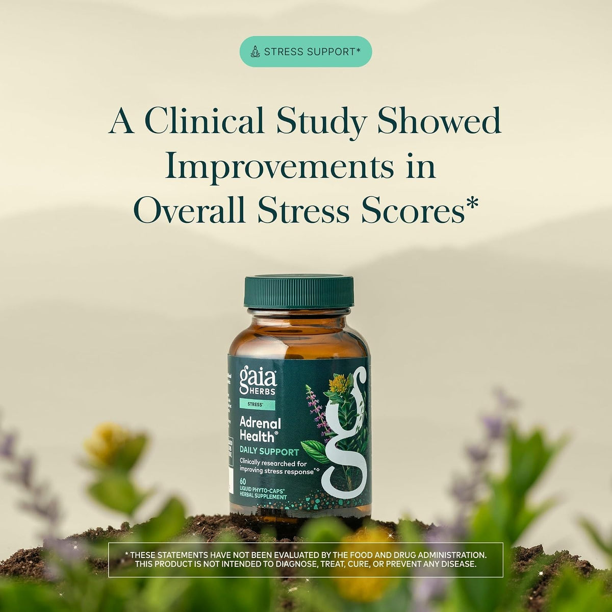 vegan capsules for adrenal wellness