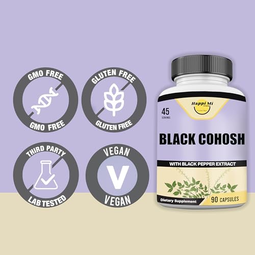 vegan capsules for black cohosh supplement