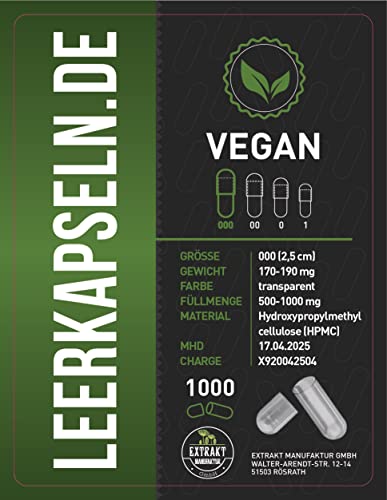Vegan capsules for blended vitamins