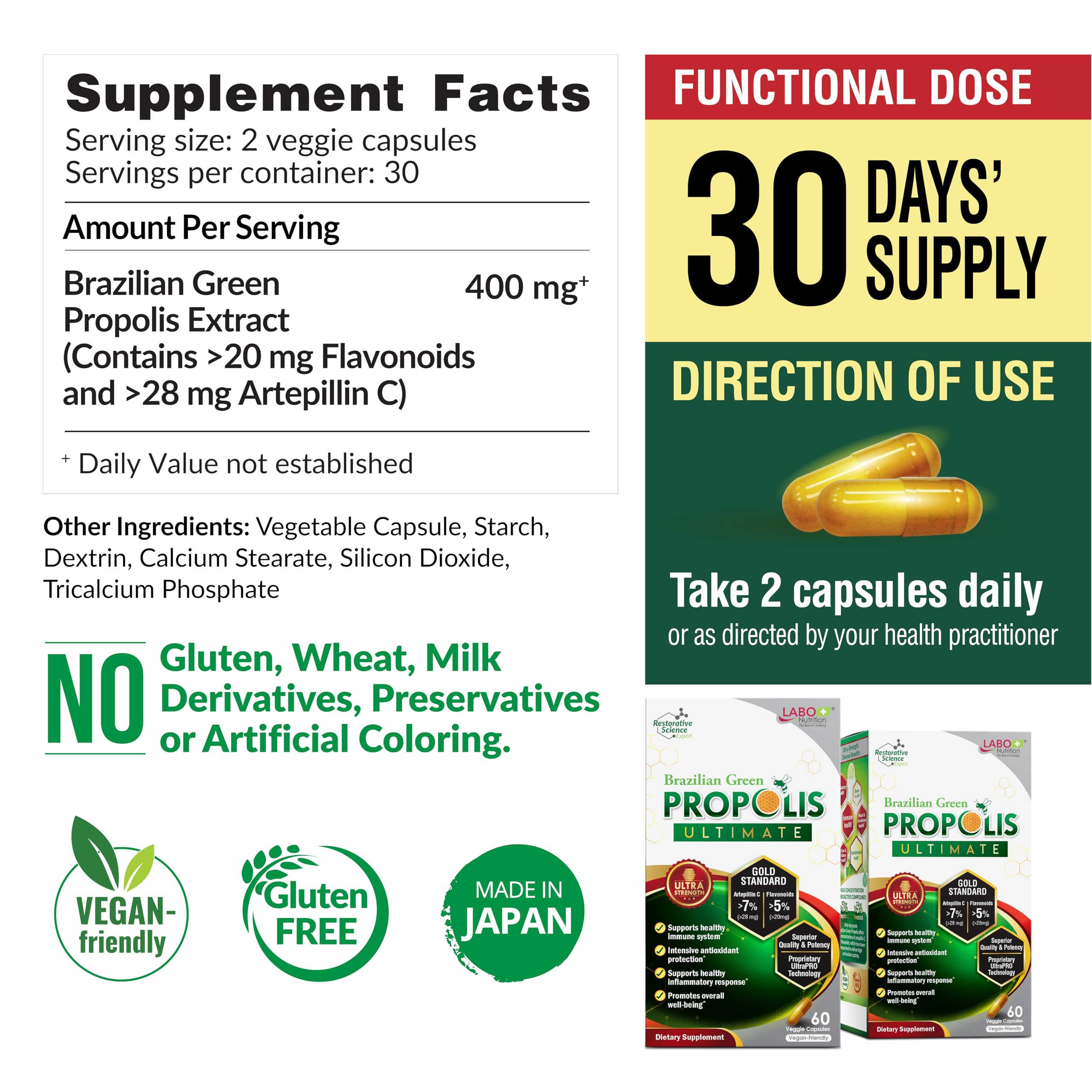 vegan capsules for brain health