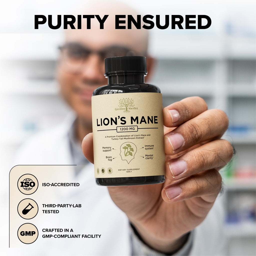 Vegan capsules for brain performance